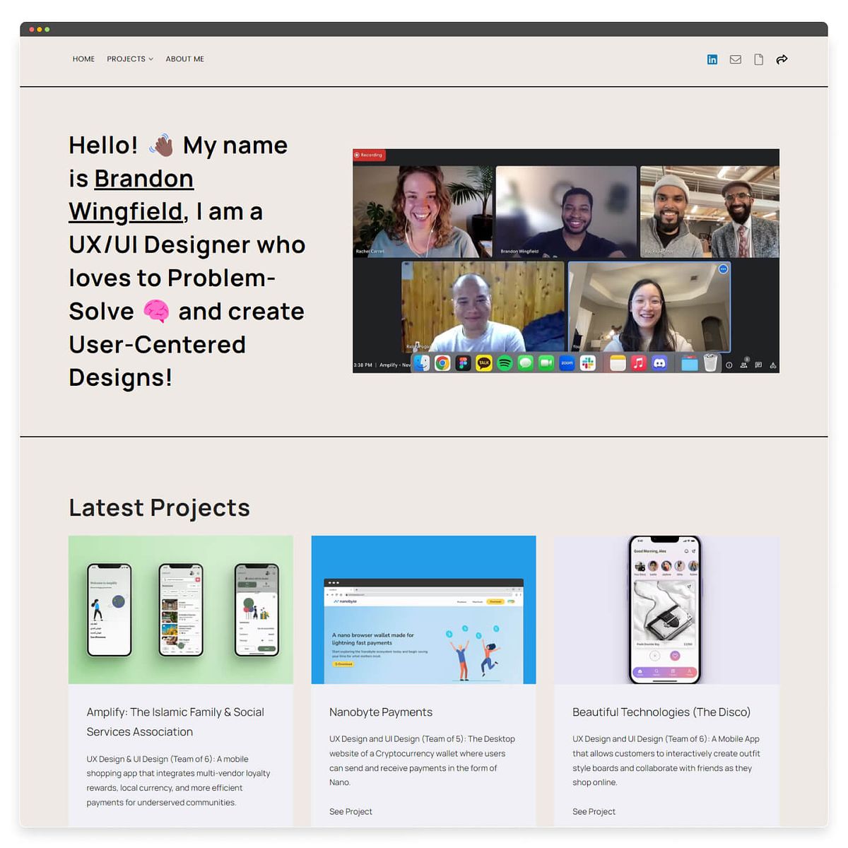 12+ meilleurs portfolios UX pour l'inspiration – Conseils pour créer votre portfolio de ...