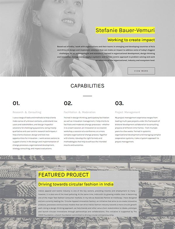 Best Personal & Resume Website Examples - Pixpa