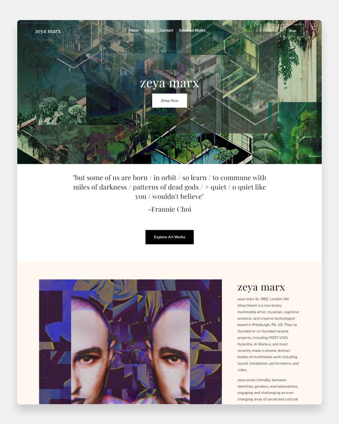 40+ Best Artist Portfolio Websites To Inspire You in 2024