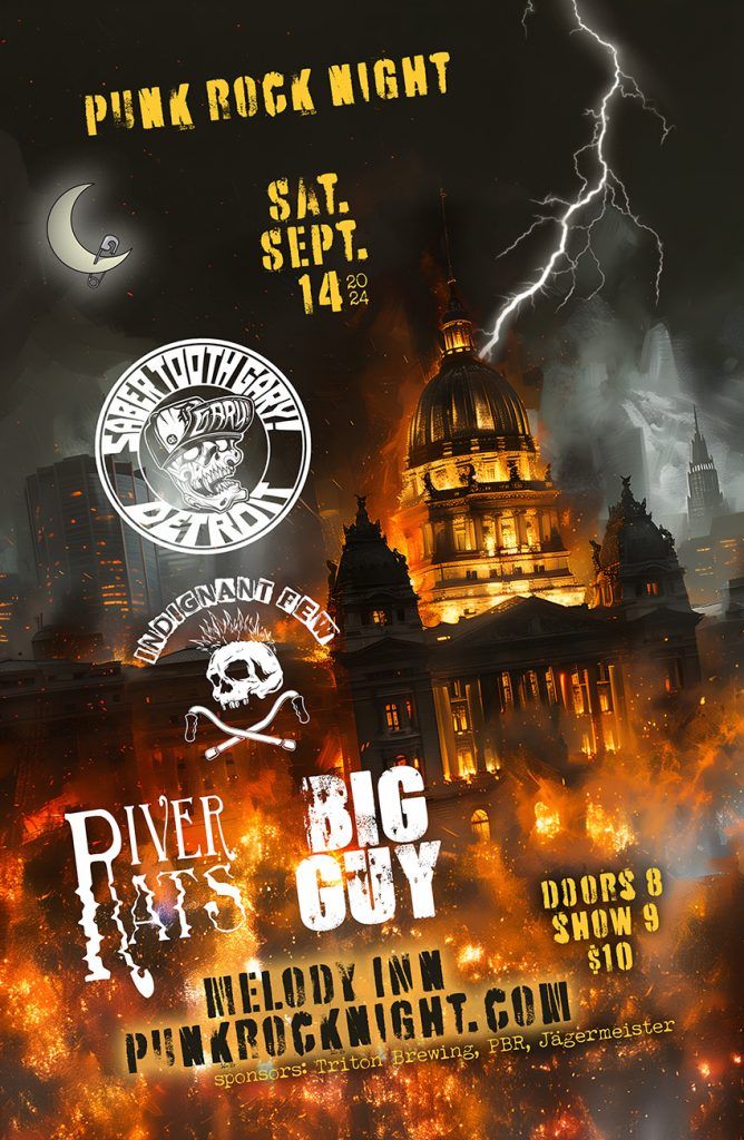 9-14-24: River Rats, Saber Tooth Gary, Indignant Few
